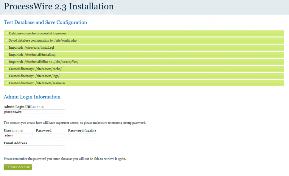 How to install ProcessWire CMS/CMF on CentOS | LinuxCloudVPS Blog