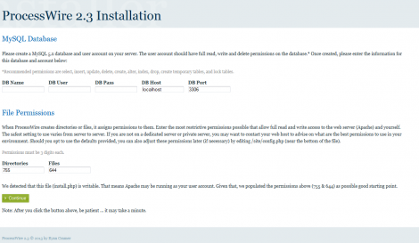 How to install ProcessWire CMS/CMF on CentOS | LinuxCloudVPS Blog